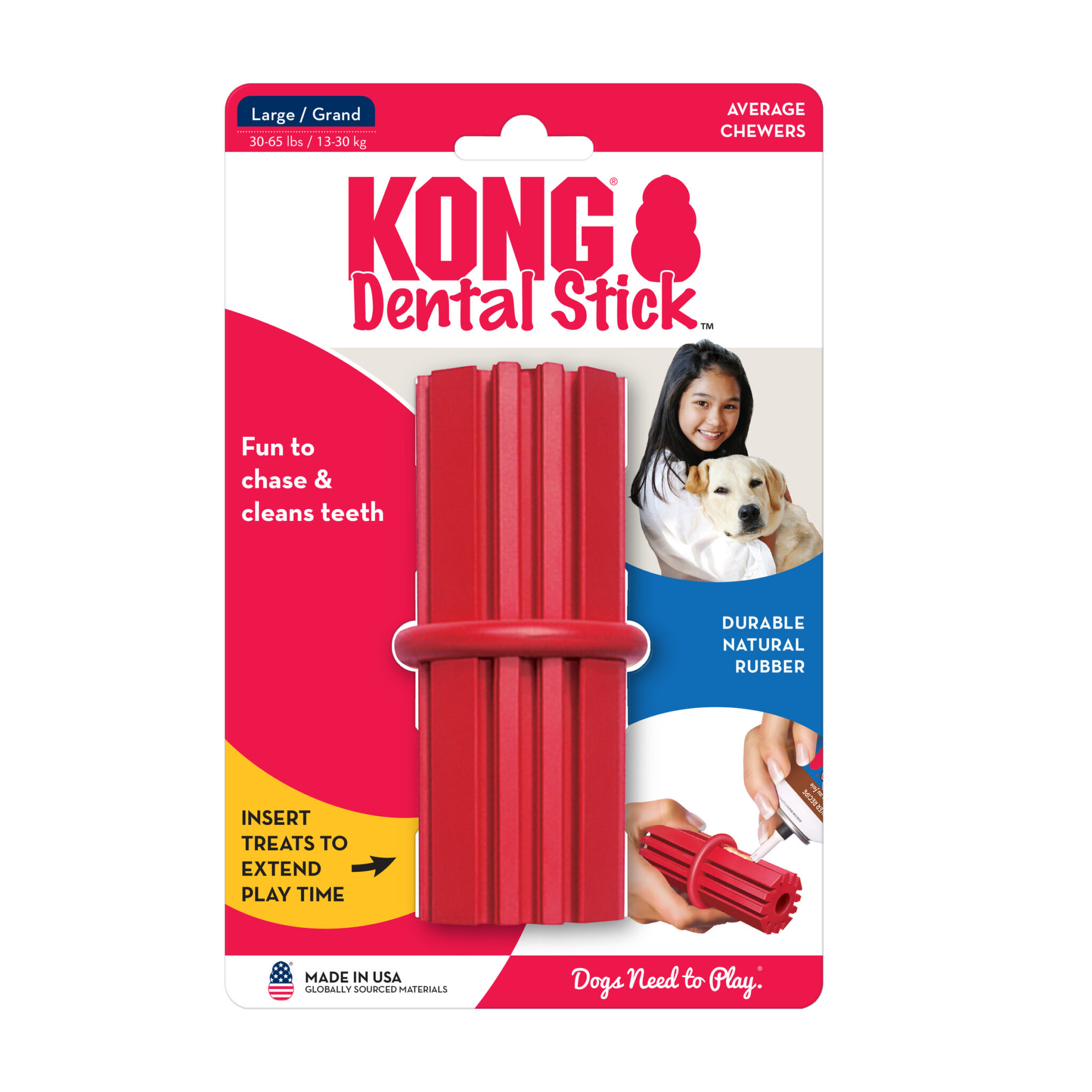 Dental Stick Large - Kong - Alverca Zoo - Loja Online